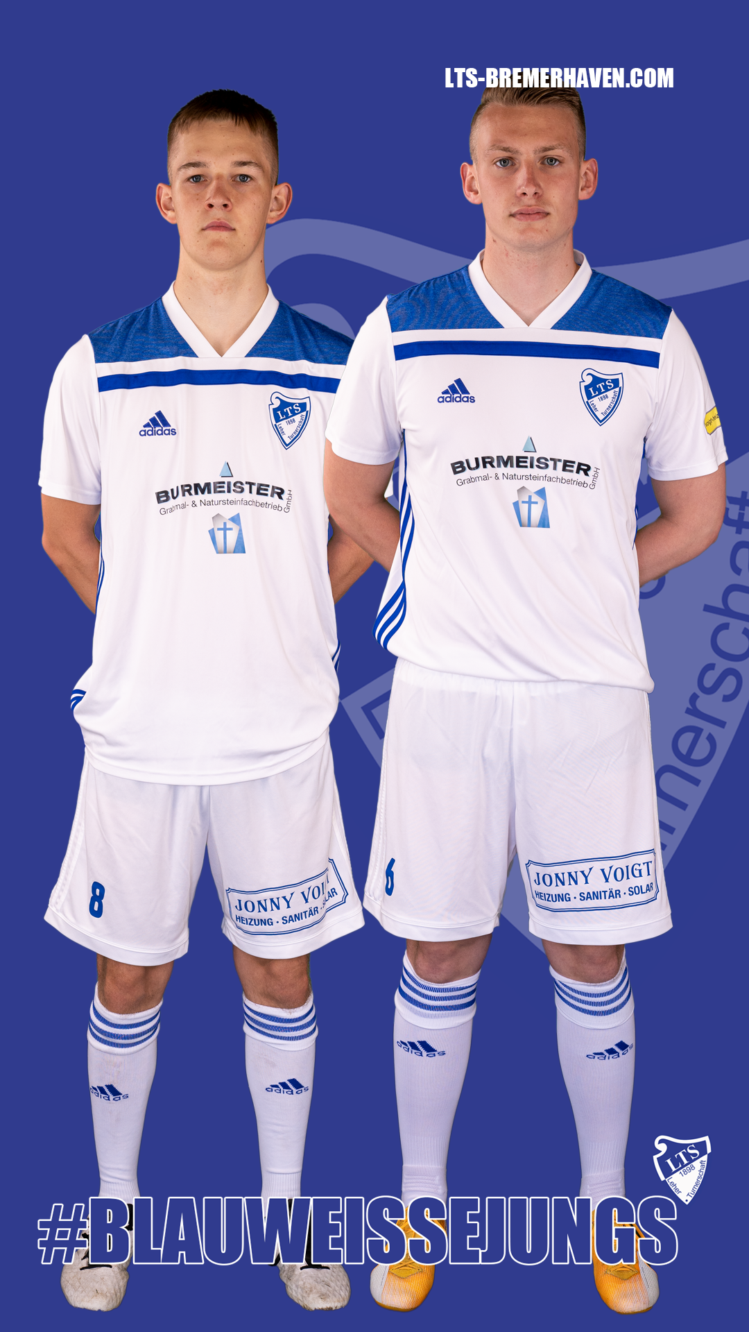 Youngster bleiben Blau-Weiß - Die Blau-Weißen Jungs